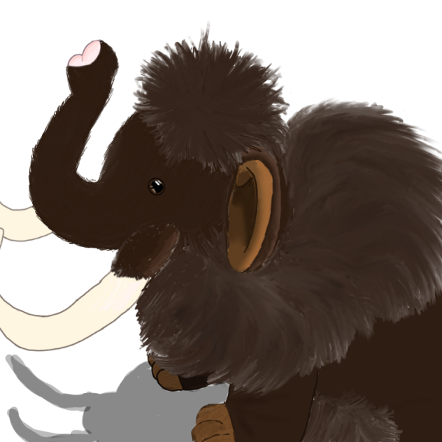 Mocha, my mammoth stuffy - ibisPaint