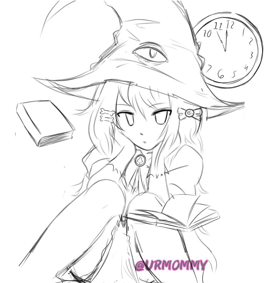 spooky wip - ibisPaint