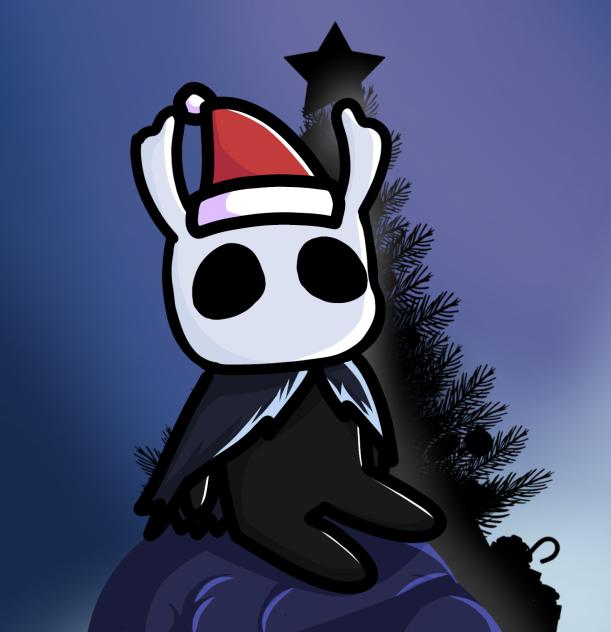Christmas hollow knight - ibisPaint