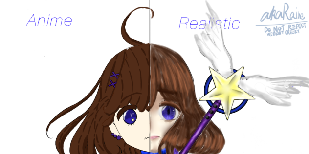 Anime Vs Realism - ibisPaint
