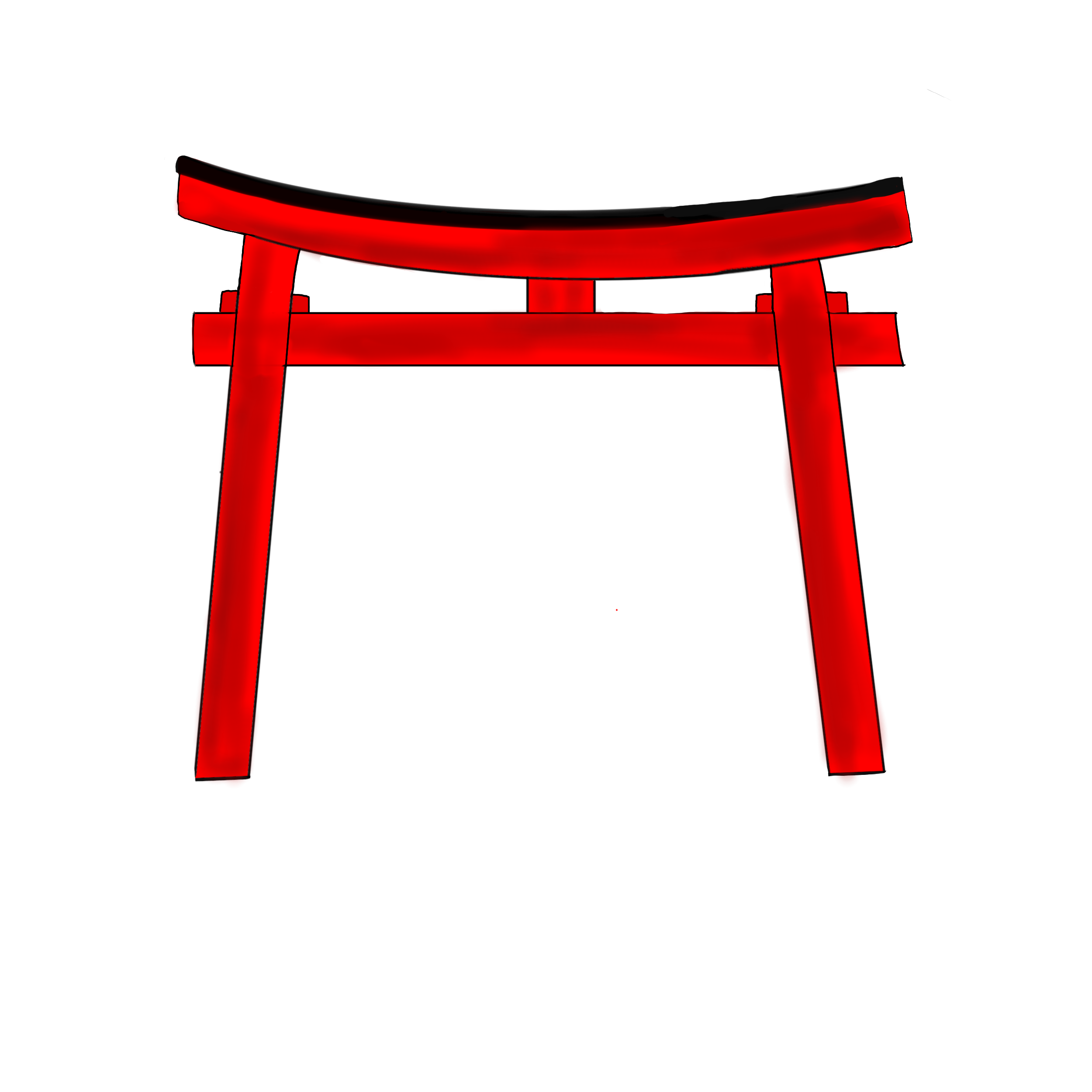 Japanese torii - ibisPaint