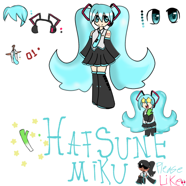 Hatsune Miku. - ibisPaint
