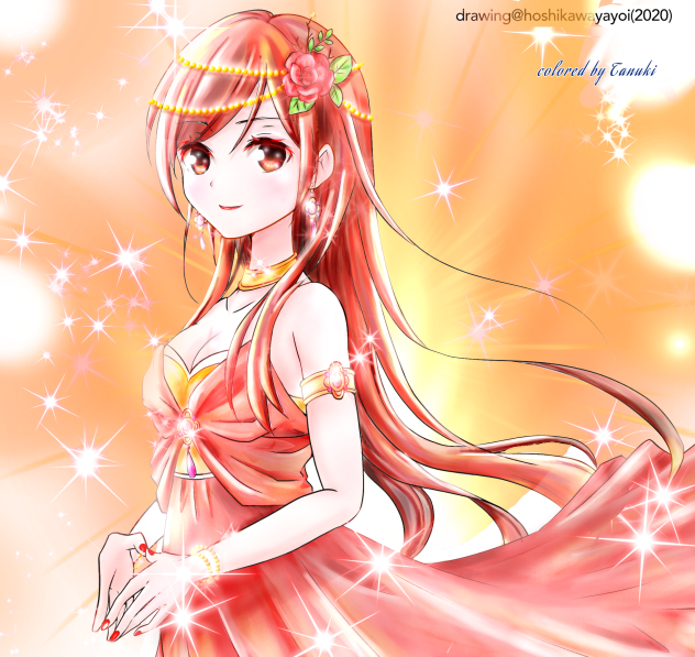 Fire goddess 💥 - ibisPaint