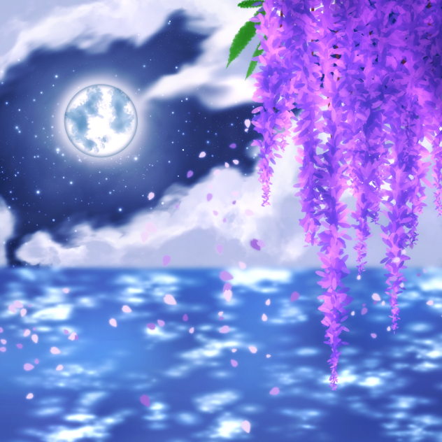 Spring Night - ibisPaint