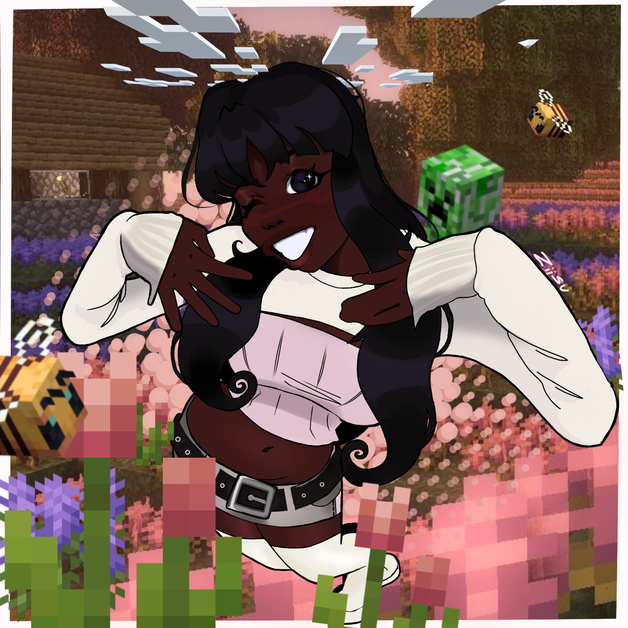 My Minecraft oc - ibisPaint