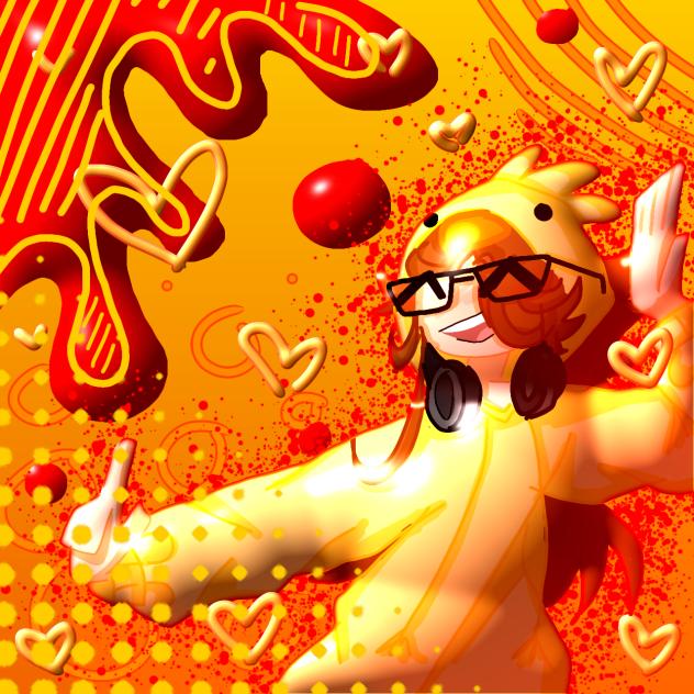 Chicken noodles - ibisPaint