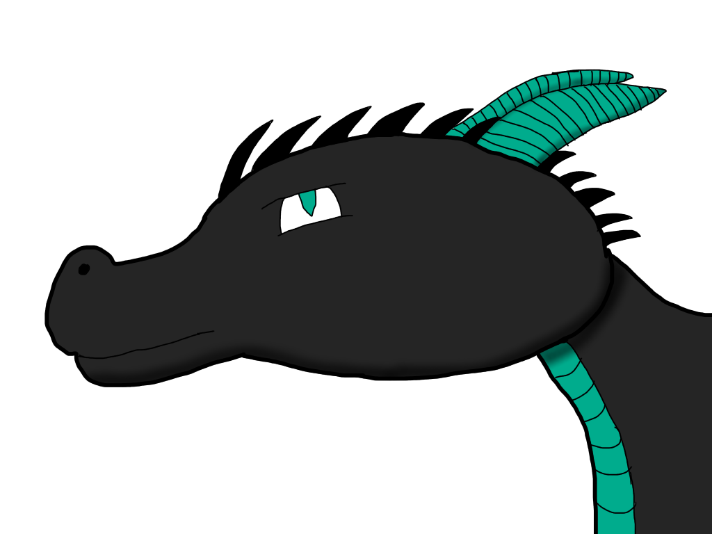 Turquoise Dragon - ibisPaint