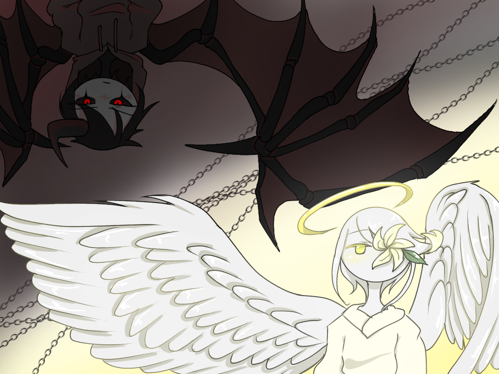 Angel & Demon - ibisPaint