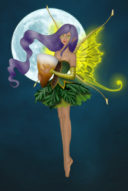 Candy Corn Fairy - ibisPaint