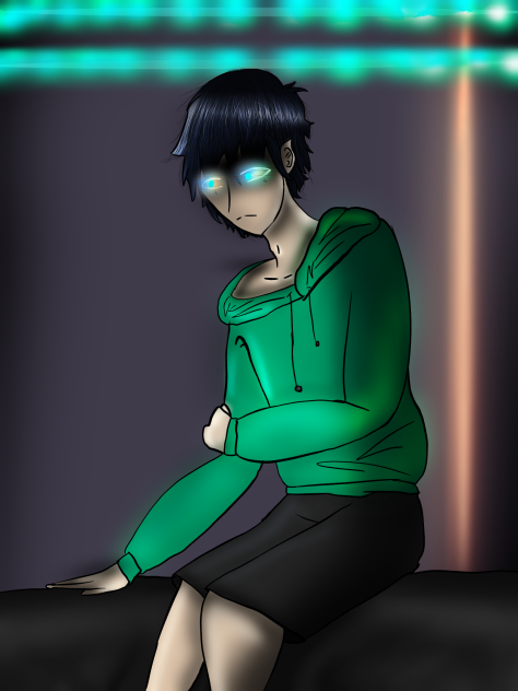 Sad night - ibisPaint