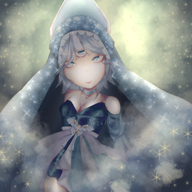 Goddess of starry skies - ibisPaint