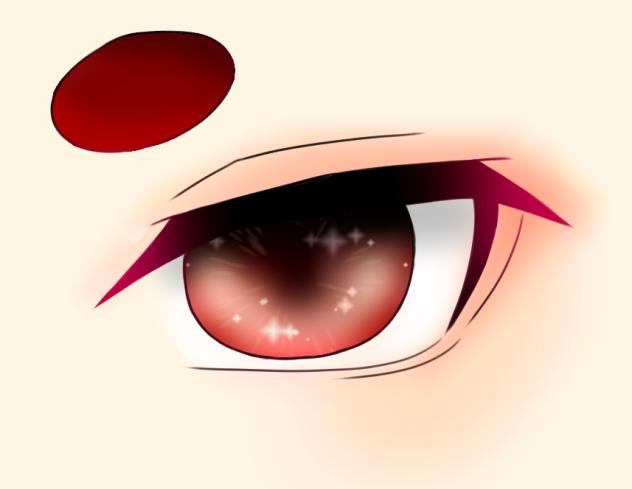 Red eye (light ver.) - ibisPaint