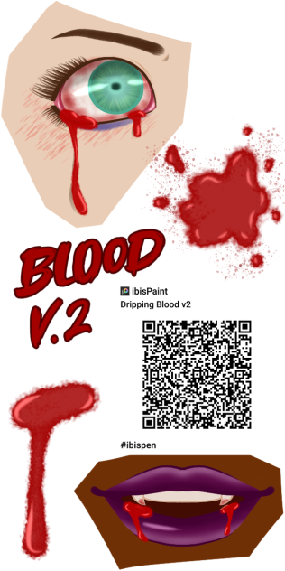 Bozo's Blood Brush V.2 🩸 - ibisPaint