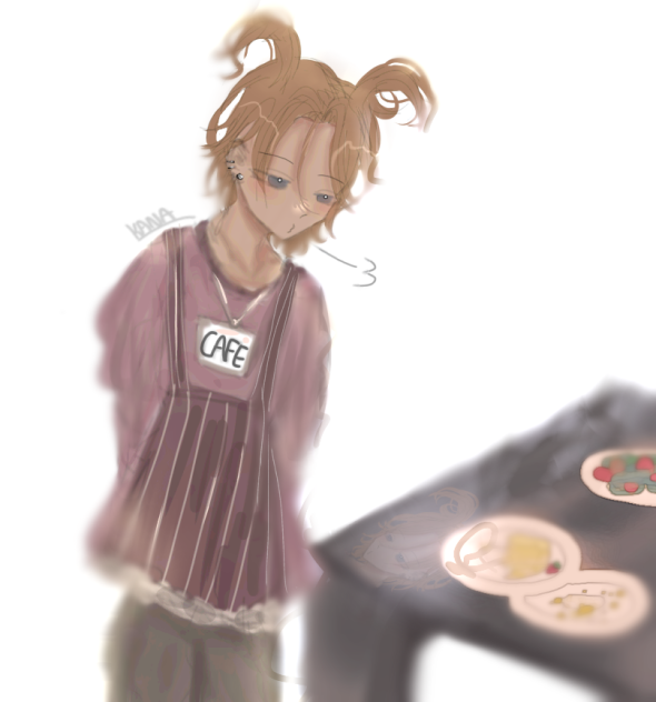 waiter - ibisPaint