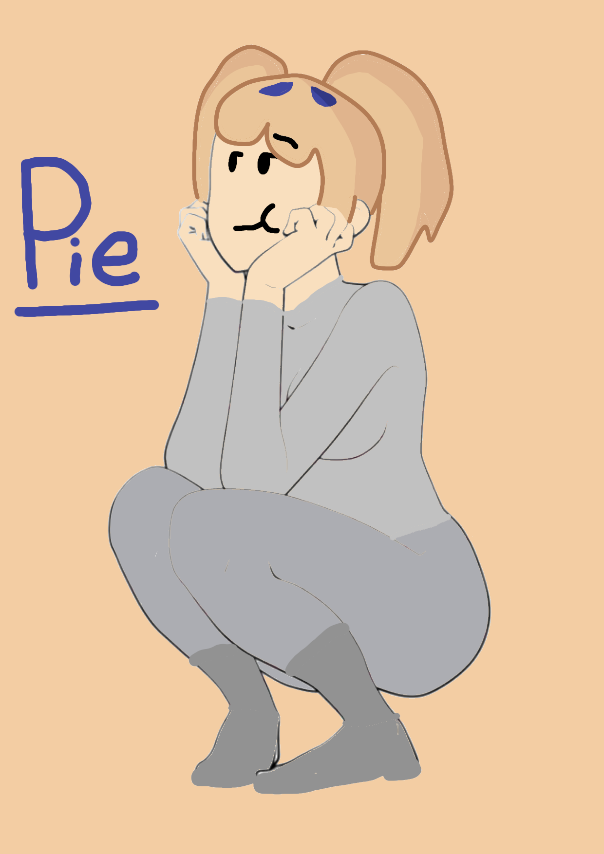 🥧 Bfdi Pie as human 🥧 - ibisPaint