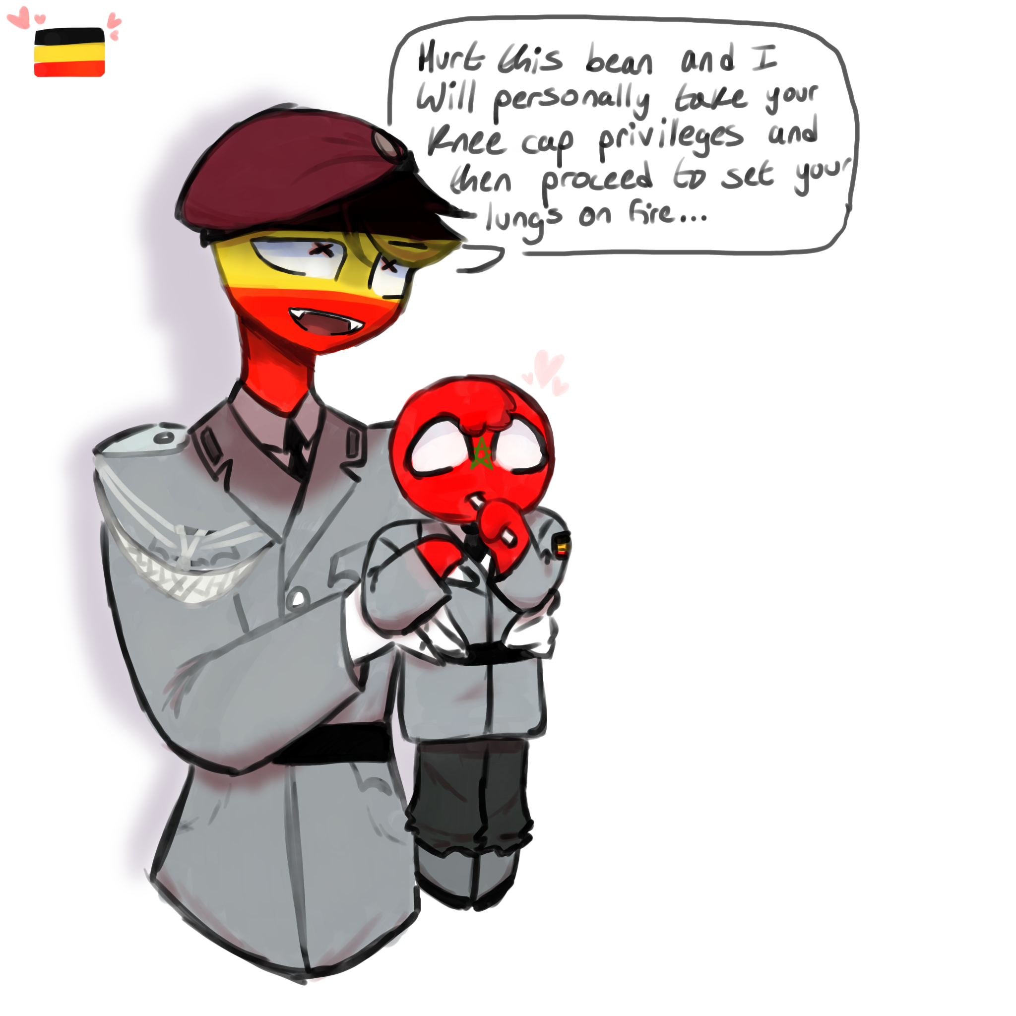 Germany & the b e a n - ibisPaint