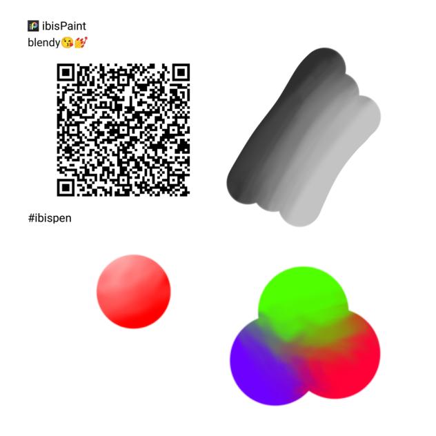 My blendy brushy😉 - ibisPaint