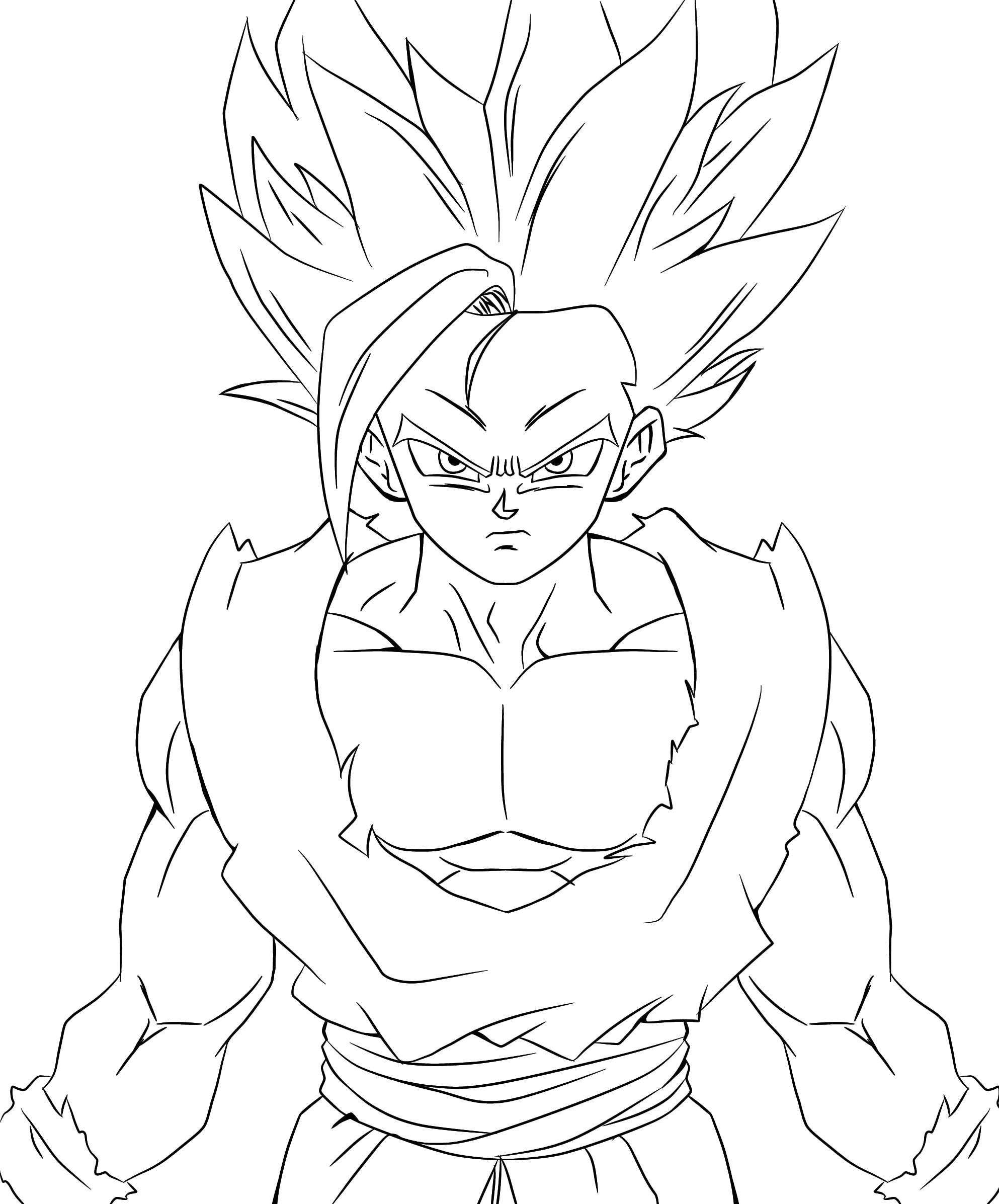 gohan bestia - ibisPaint