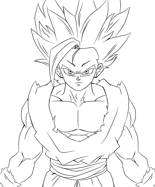 gohan bestia - ibisPaint