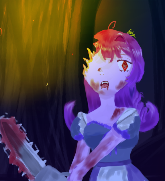 Burning…But why - ibisPaint