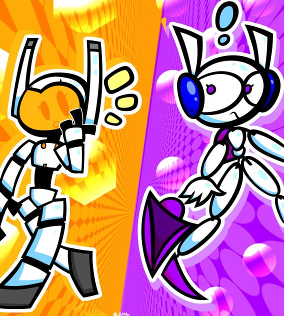 Robo Lookalikes (artfight attack) - ibisPaint