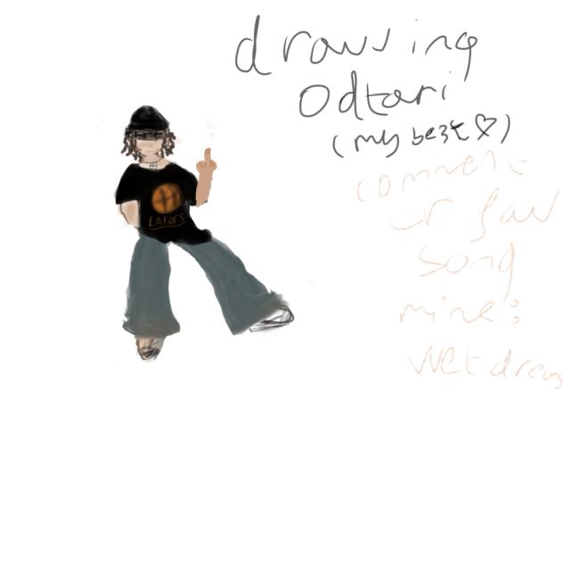My odetari drawing {tried my best😃} - ibisPaint