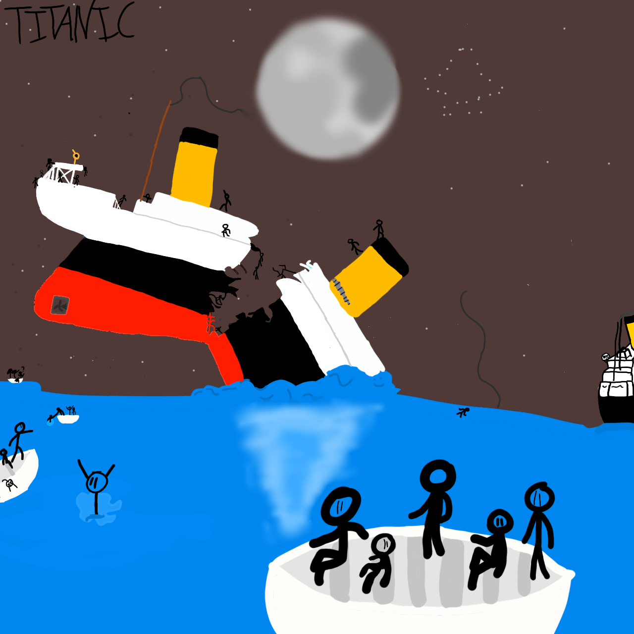 Titanic Split Remake - ibisPaint