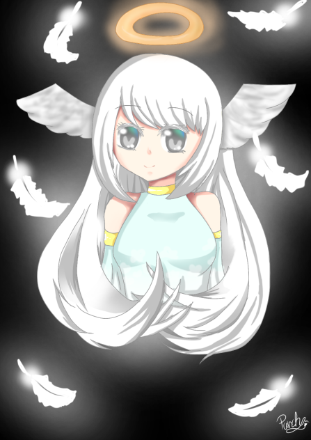 speed paint Angel - ibisPaint