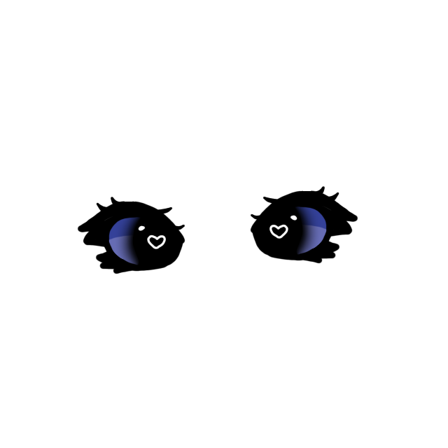 Eye closing animation test - ibisPaint