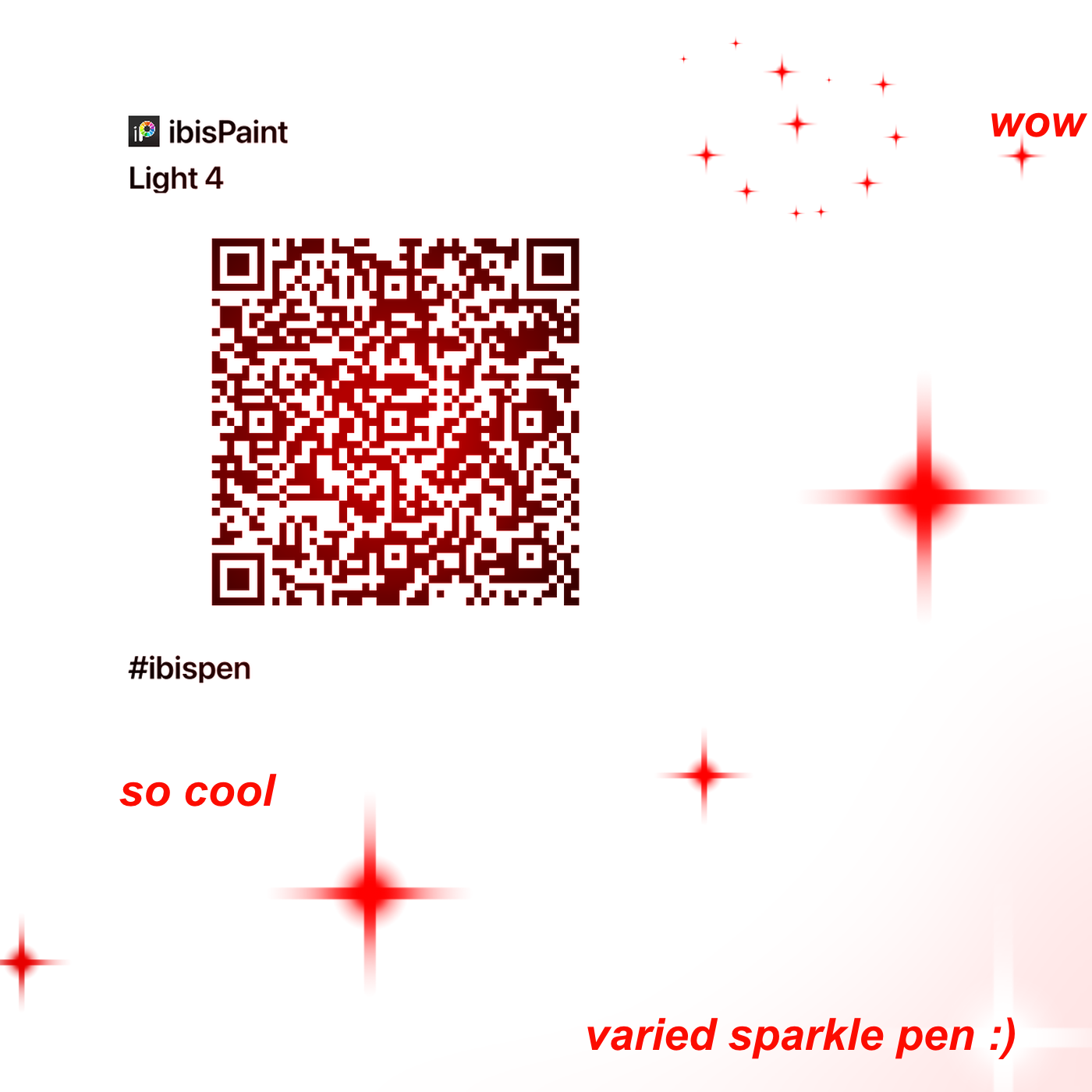 varied sparkle pen - ibisPaint