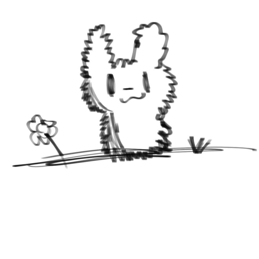 cute bunny - ibisPaint