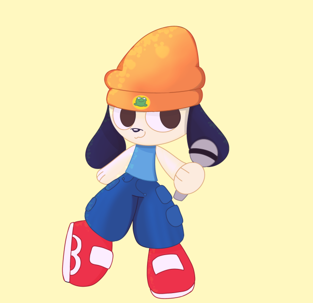 PaRappa the Rapper - ibisPaint