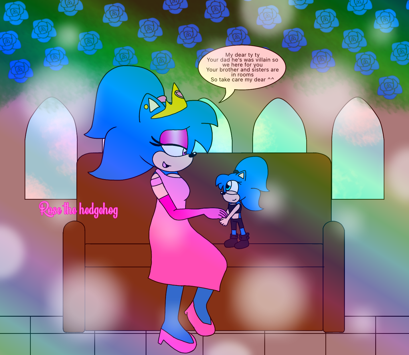 Ty Ty’s mom she’s passed away - ibisPaint