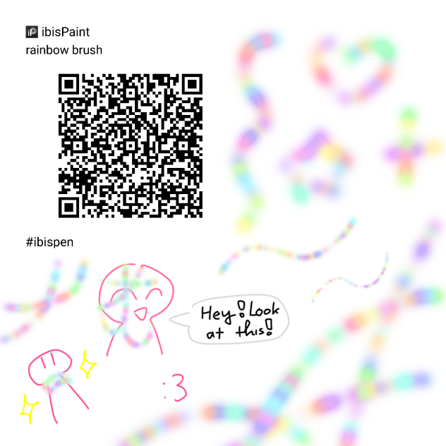 Rainbow brush - ibisPaint