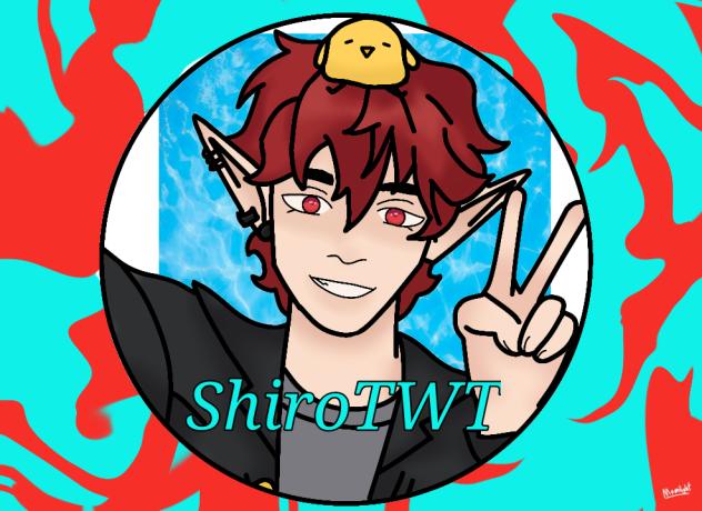 Drawing YouTube PFP with (ShiroTWT) - ibisPaint