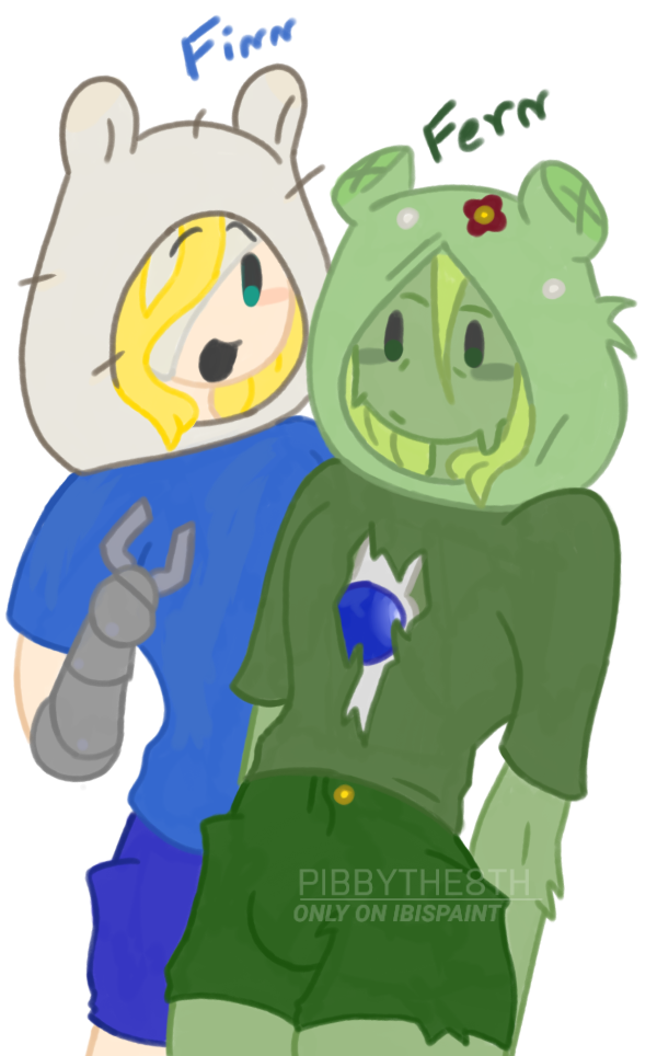 Femboy finn and fern - ibisPaint