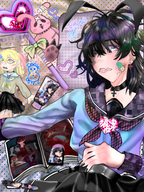 魔法少年の憂鬱 at bedtime - ibisPaint