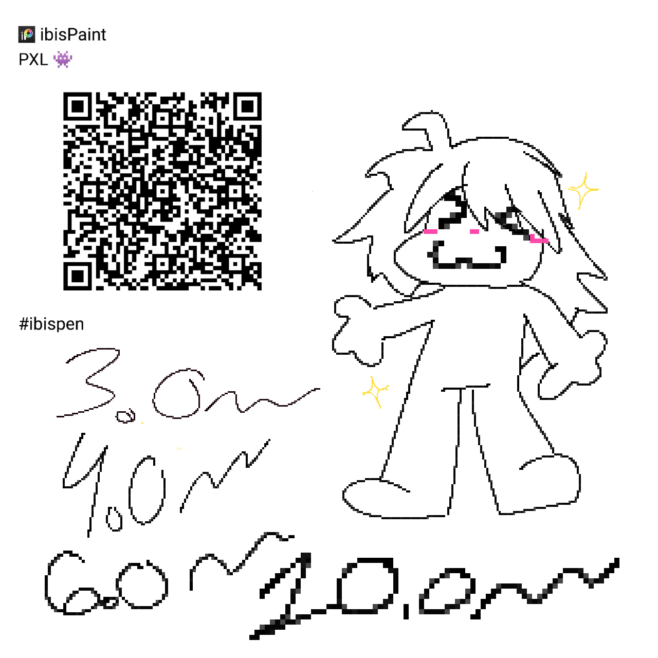 Pixel Skibidi Brush - ibisPaint