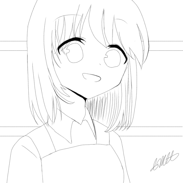 smiling - ibisPaint