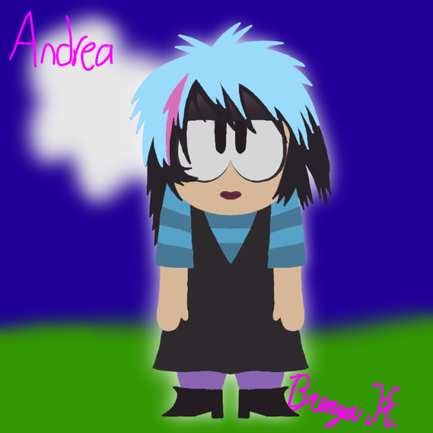 Andrea (Unnamed Emo Kid #2) - ibisPaint