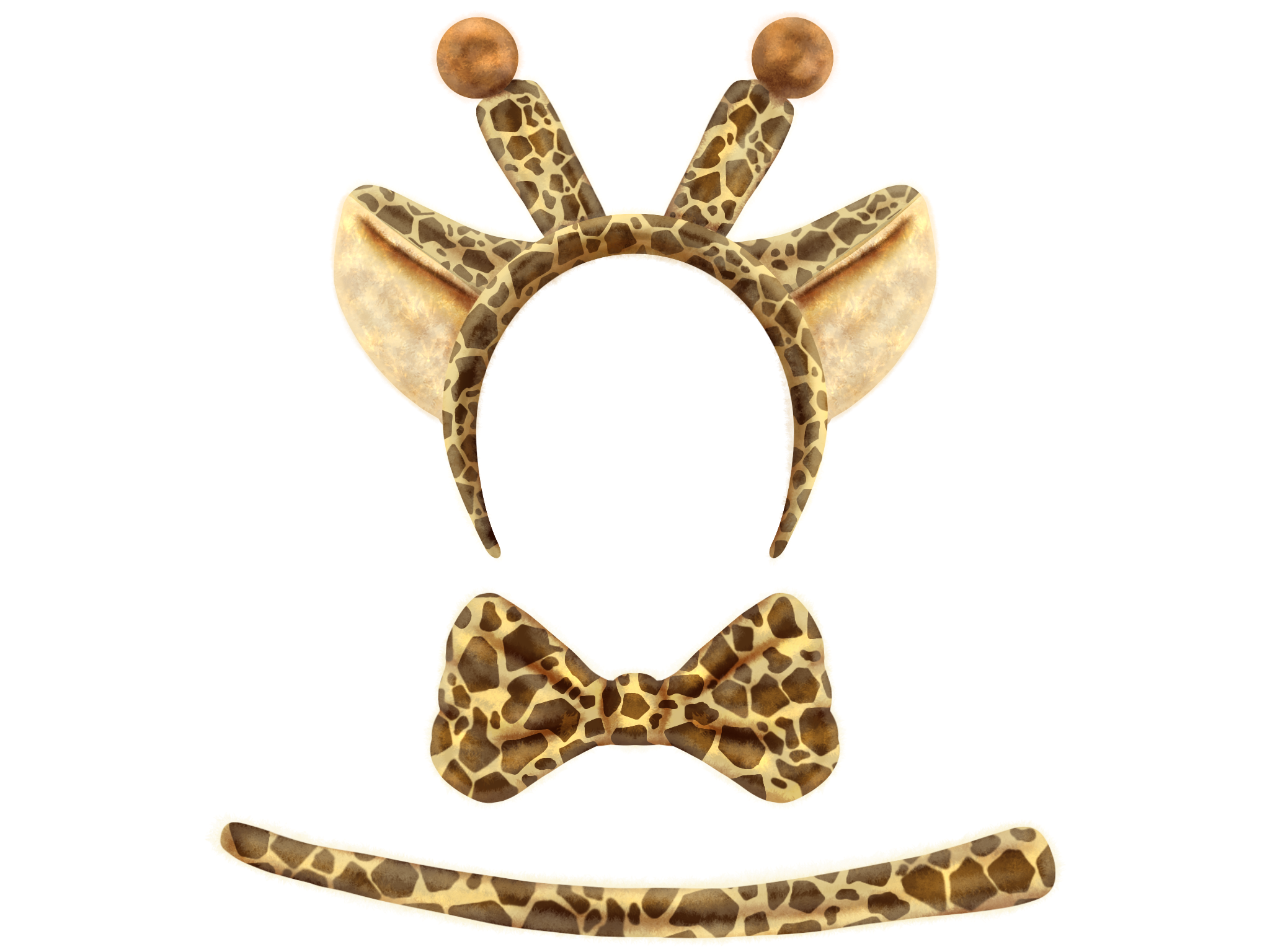 Giraffe accessories set 2 - ibisPaint