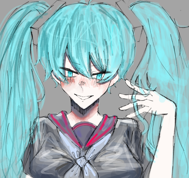 Miku WIP - ibisPaint