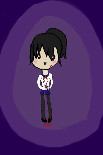 speed art Yandere Chan - ibisPaint