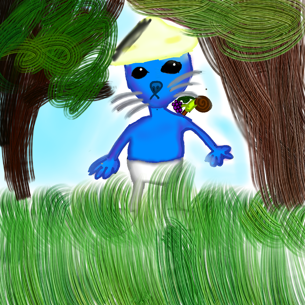 smurf cat - ibisPaint