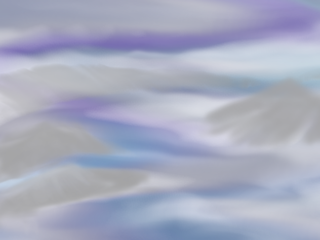 Glacier Mountain Lake - ibisPaint