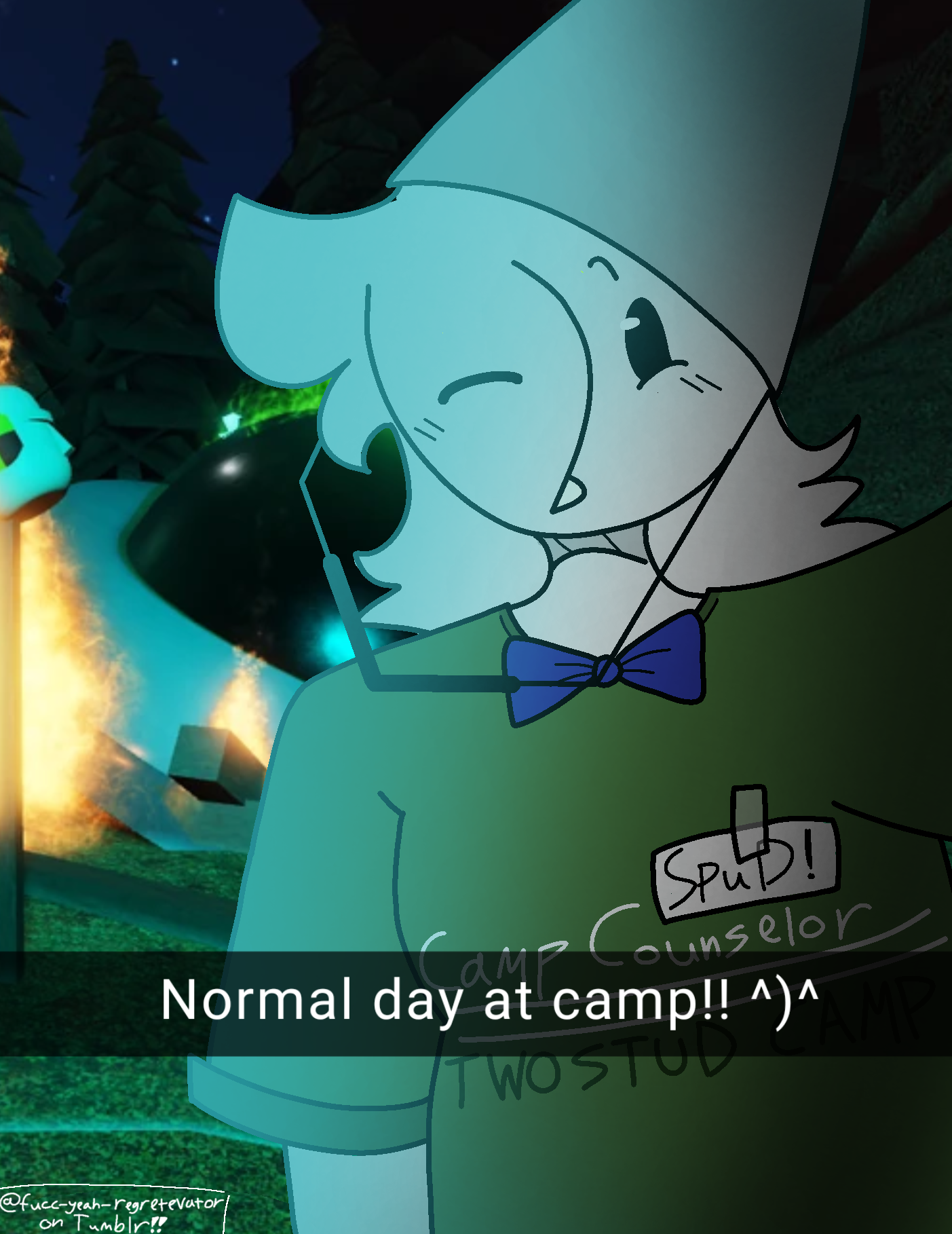 SPUD GET OUTTA THERE- - ibisPaint