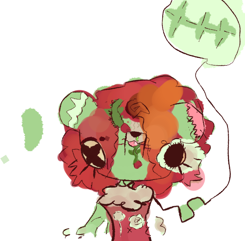 Zombie rose - ibisPaint