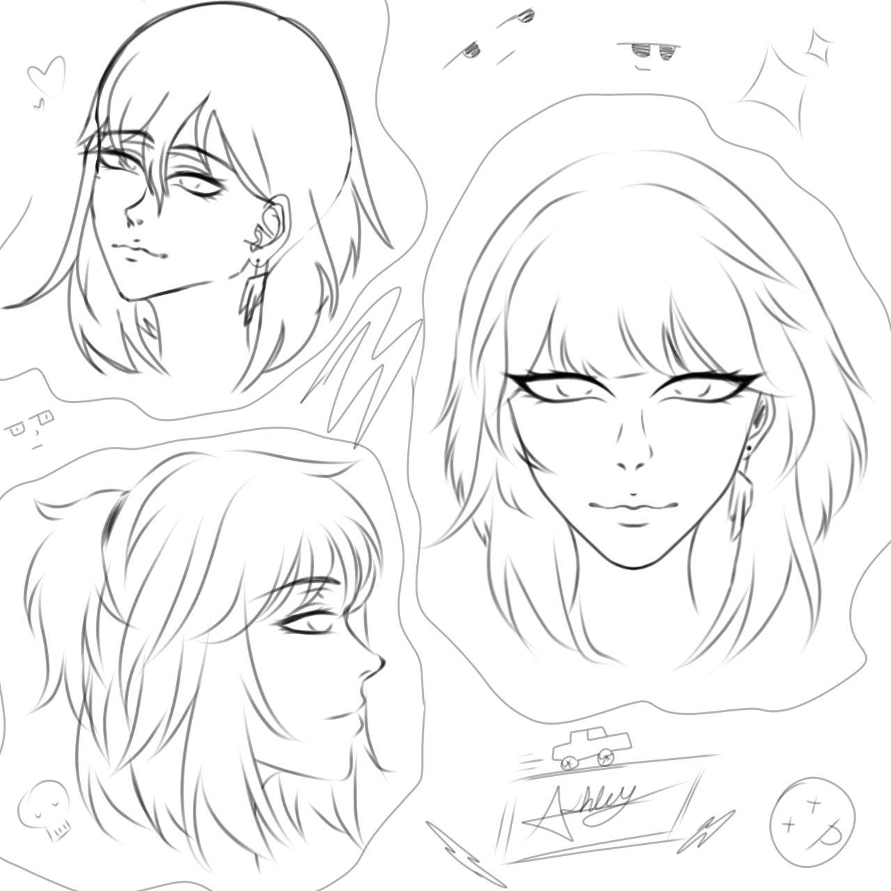 3 is a crowd - ibisPaint