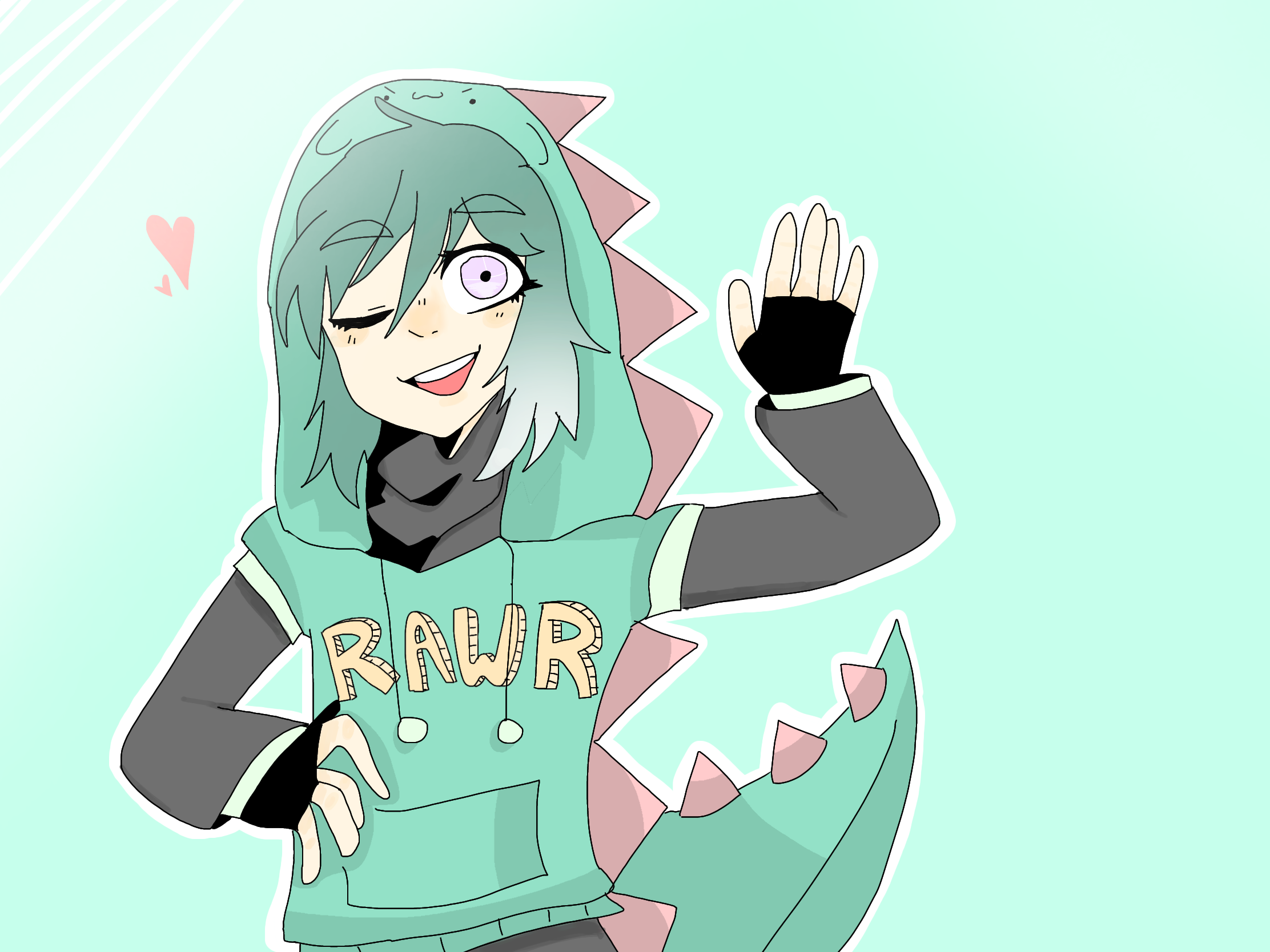 Nell Dino (Redraw) - ibisPaint