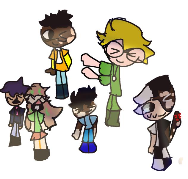 Random ahh human designs for ii - ibisPaint